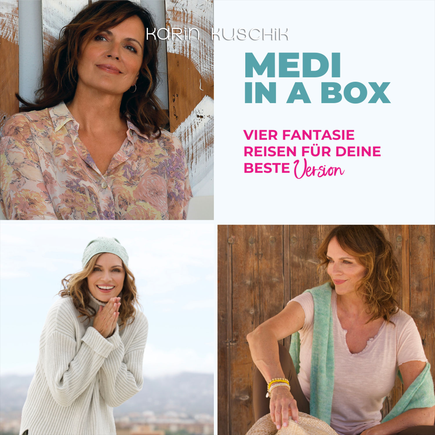 „Medi in a Box“ – 4 Meditationen von Karin Kuschik